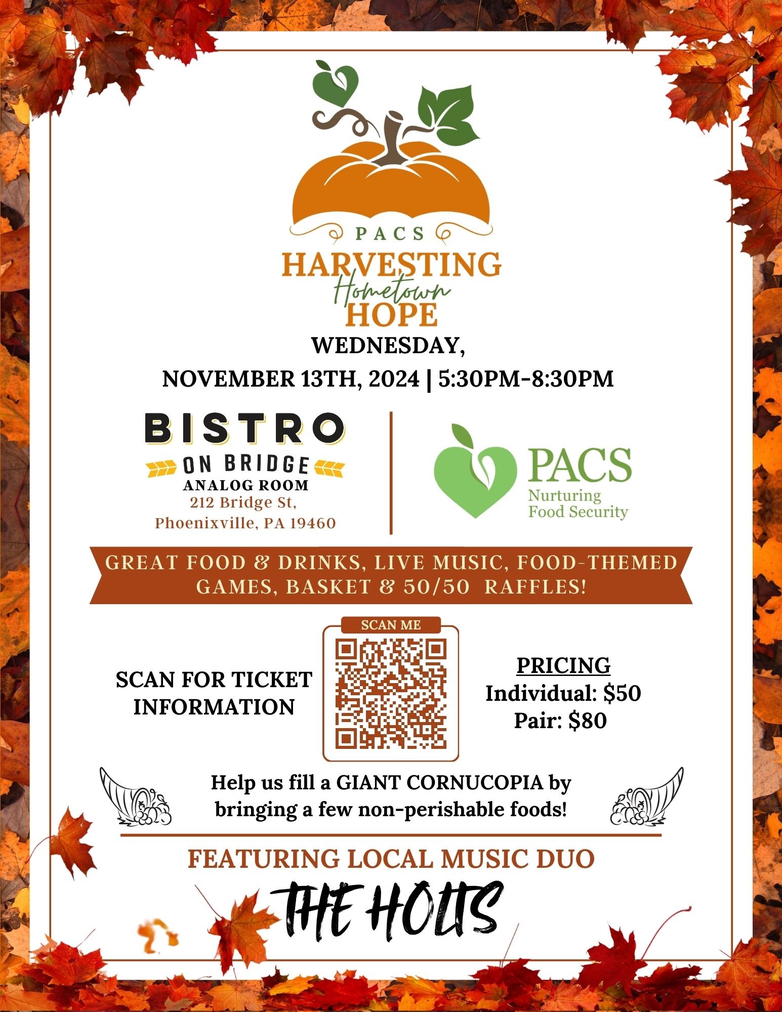 PACS Harvesting Hometown Hope