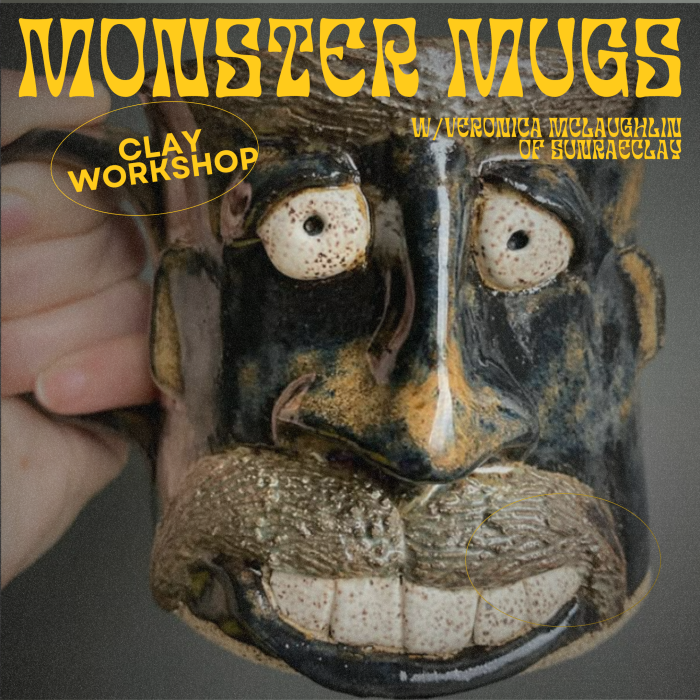 Clay Monster Mugs Workshop